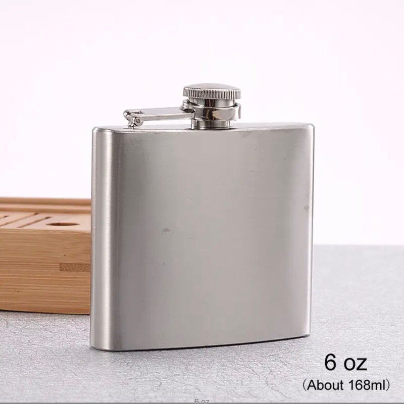 Cantil em Inox para Whisky 168 ml | Shopee Brasil