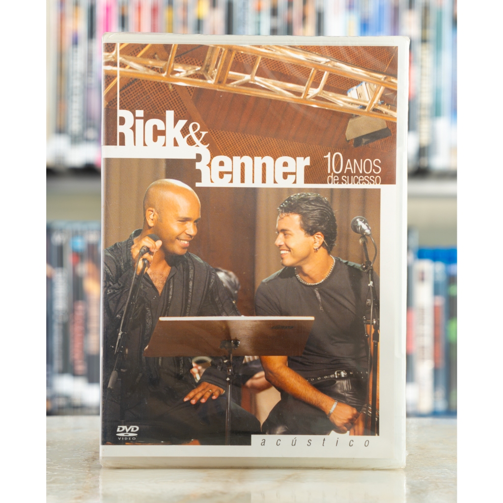 DVD Rick e Renner - Acústico 10 Anos de Sucesso - Lacrado de Fábrica ...
