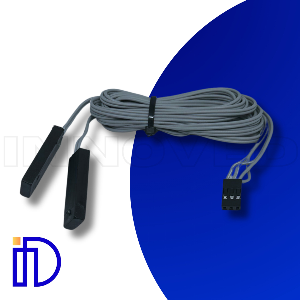 Kit 2 Sensor Fim de Curso Basculante 3 Vias 1,80mt - Motor BV PPA ...