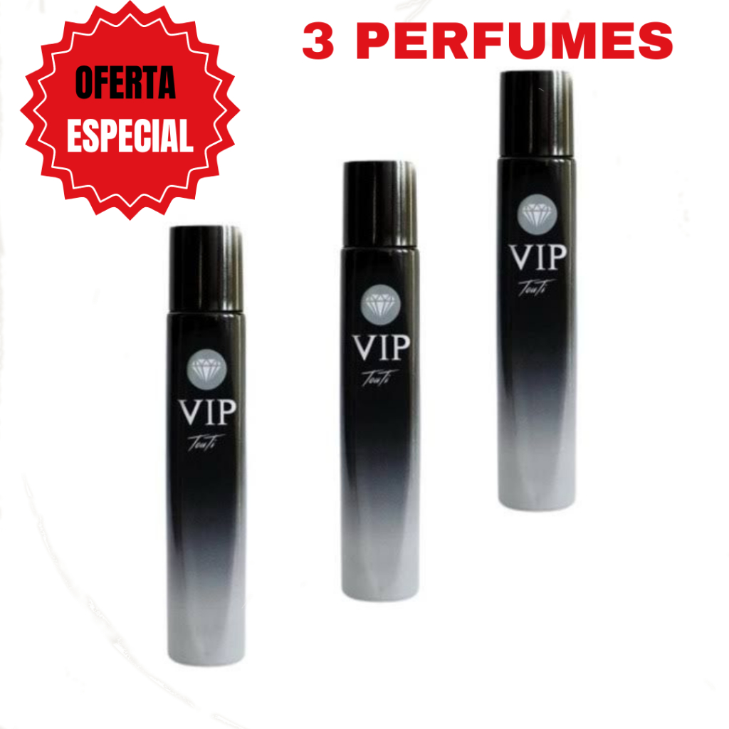 3 PERFUMES VIP TOUTI ESCOLHA FRAGRANCIA PELO CHAT | Shopee Brasil