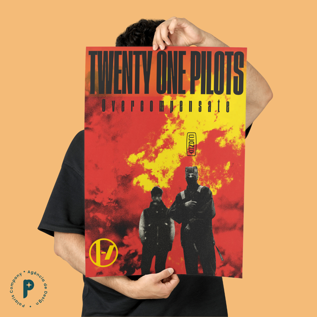 Poster Clancy- Overcompensate Twenty One Pilots | Shopee Brasil