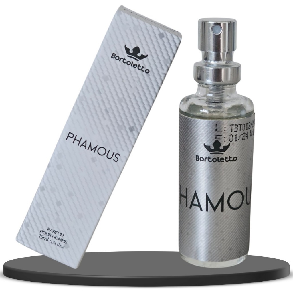 Perfume Phamous Bortoletto 15ML | Shopee Brasil