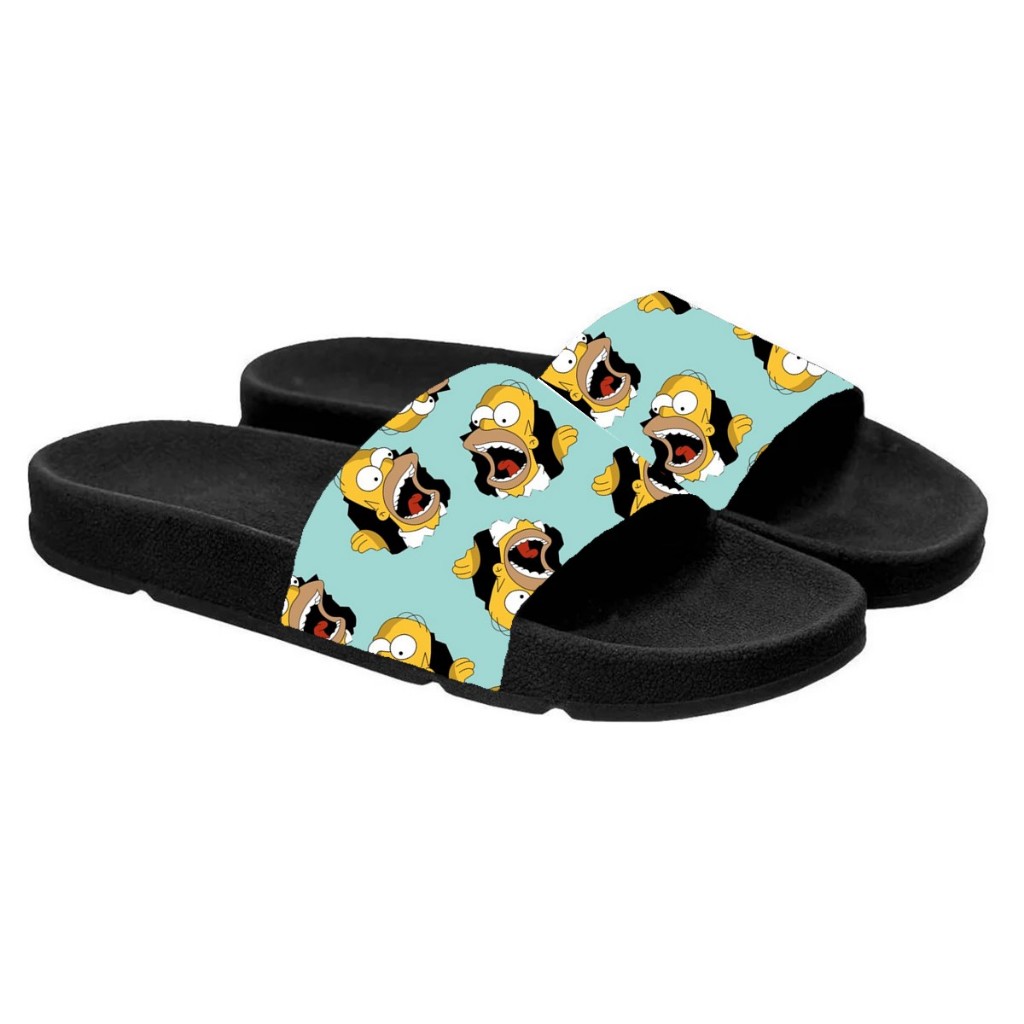 Chinelo Slide Unissex Homer Simpson | Shopee Brasil
