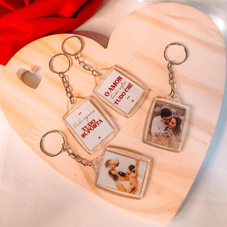 Par de Chaveiros fotos frente e verso 3X4cm Casal Namorados ...