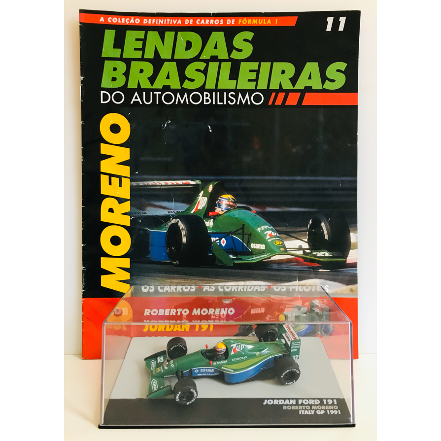Miniatura Jordan 191 - 1991 - Roberto Pupo Moreno - F1 - Fórmula 1 - 1: ...