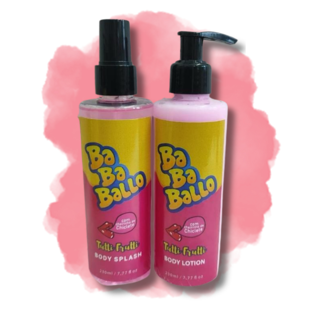 Kit Hidratante + Body Splash - Bubbaloo Tutti-Frutti - 230ml cada ...