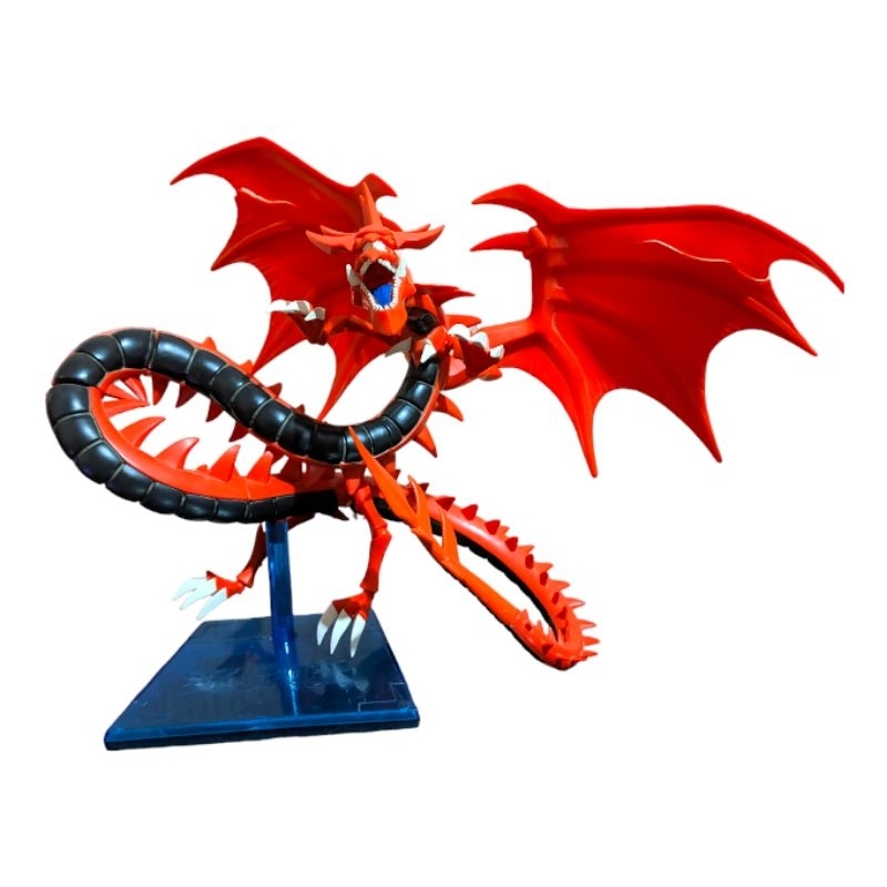Boneco Slifer The Sky Dragon Model Kit Yu-Gi-Oh! Mattel 2003 30cm | Shopee Brasil