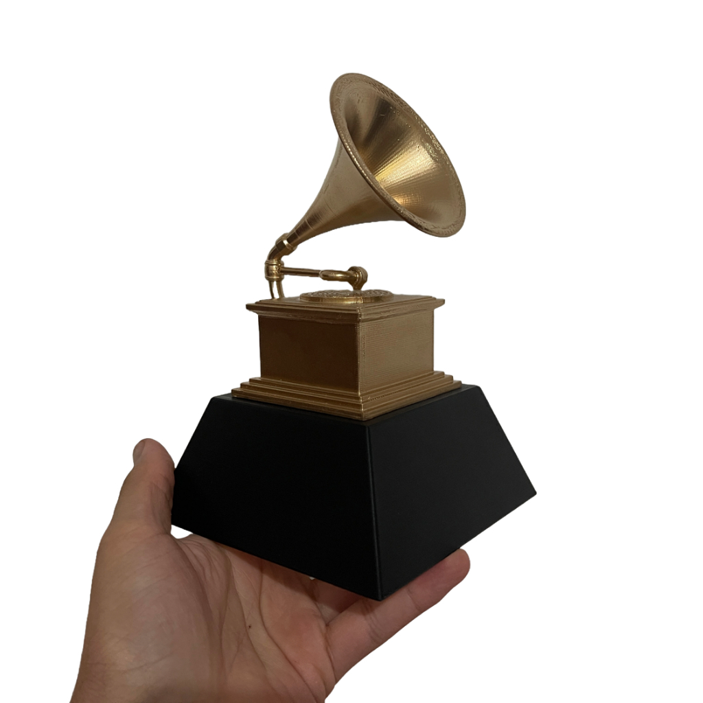 Estatueta Prêmio Grammy 18 Cm, Prêmio Musical | Shopee Brasil