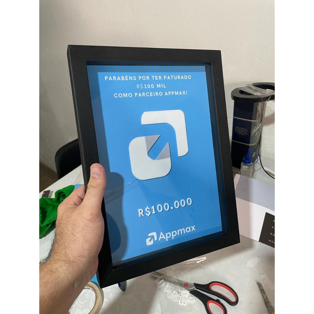 Placa AppMax | Shopee Brasil