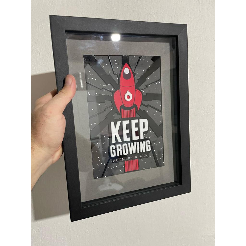 Placa hotmart black | Shopee Brasil