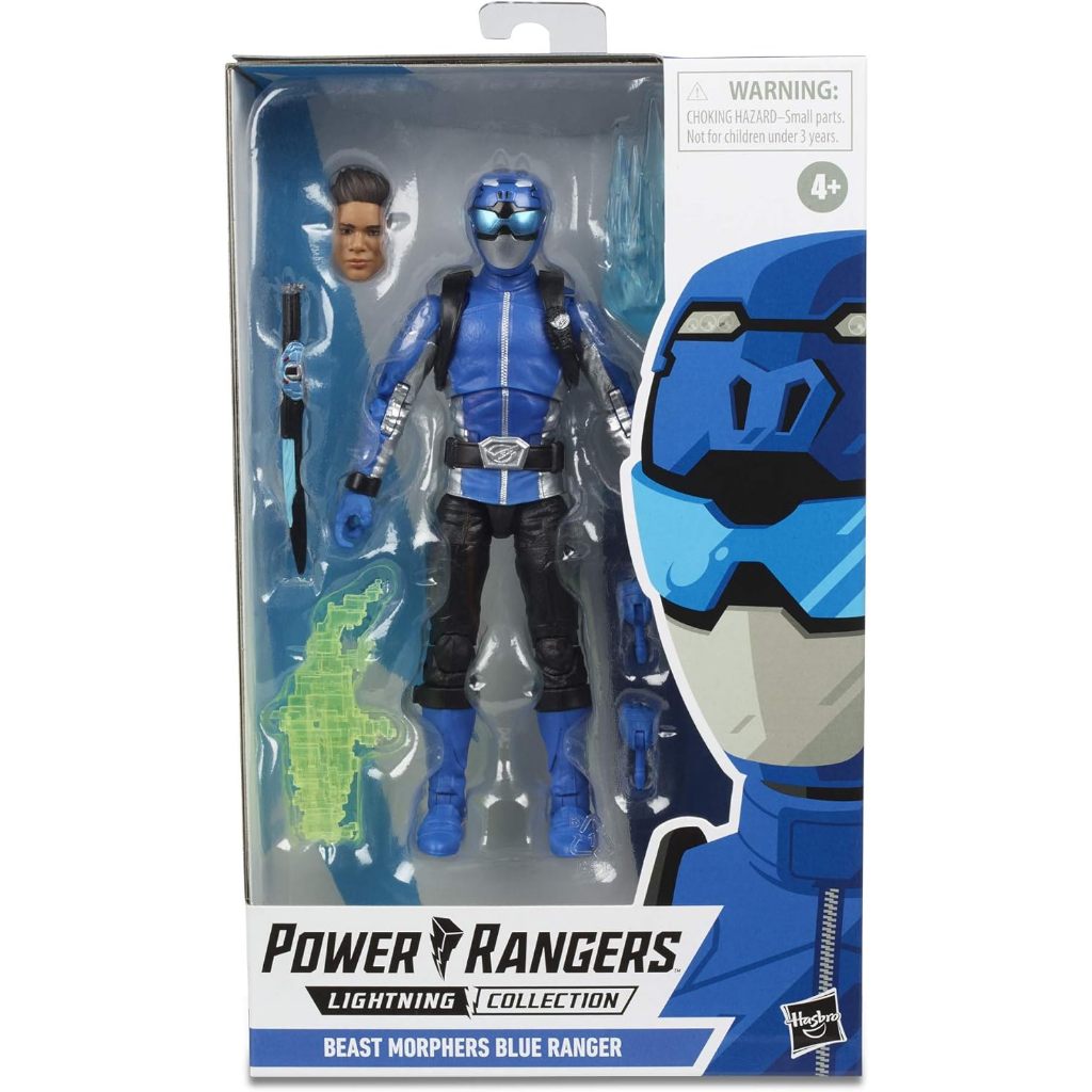 Power Ranger Azul - Power Rangers Beast Morphers - Lightning Collection ...