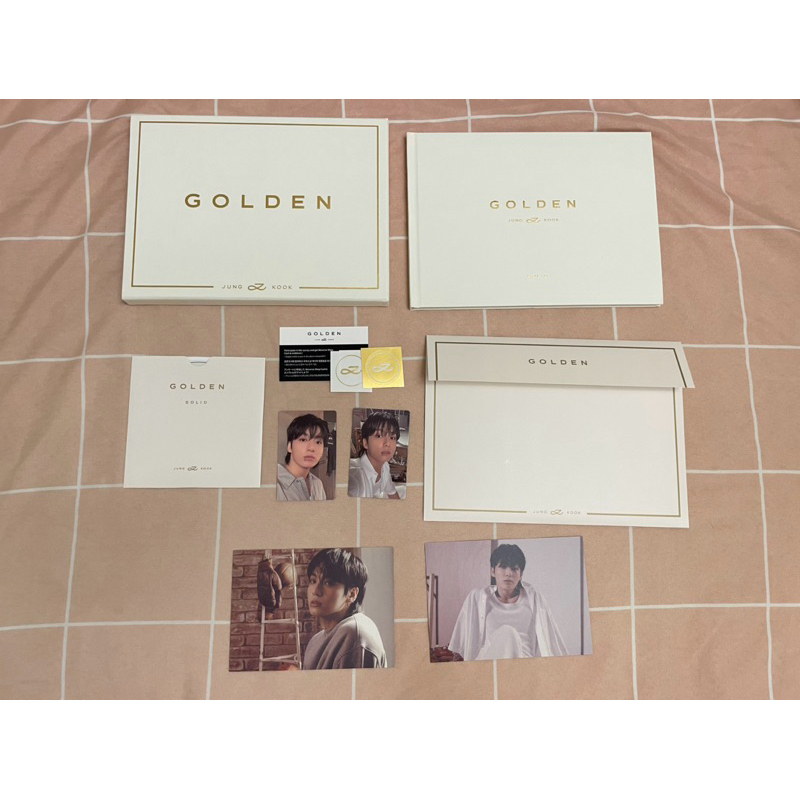 album jungkook bts golden solid ver. | Shopee Brasil