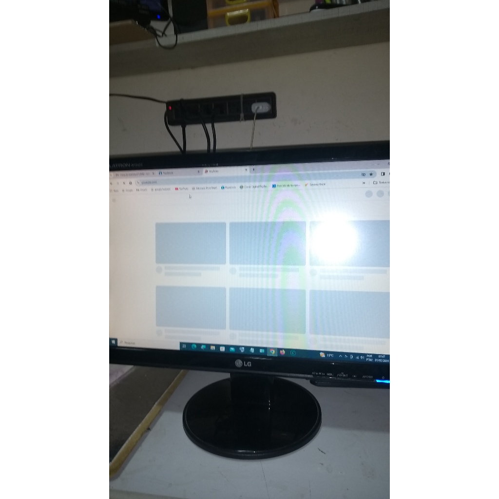 Monitor Lg Flatron W1942S | Shopee Brasil