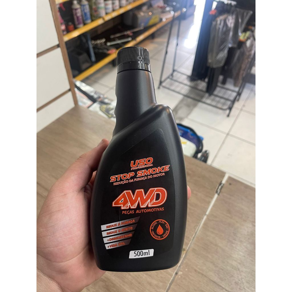 Aditivo Redutor de Fumaça Stop Smoke 500 ml para motor gas flex diesel ...