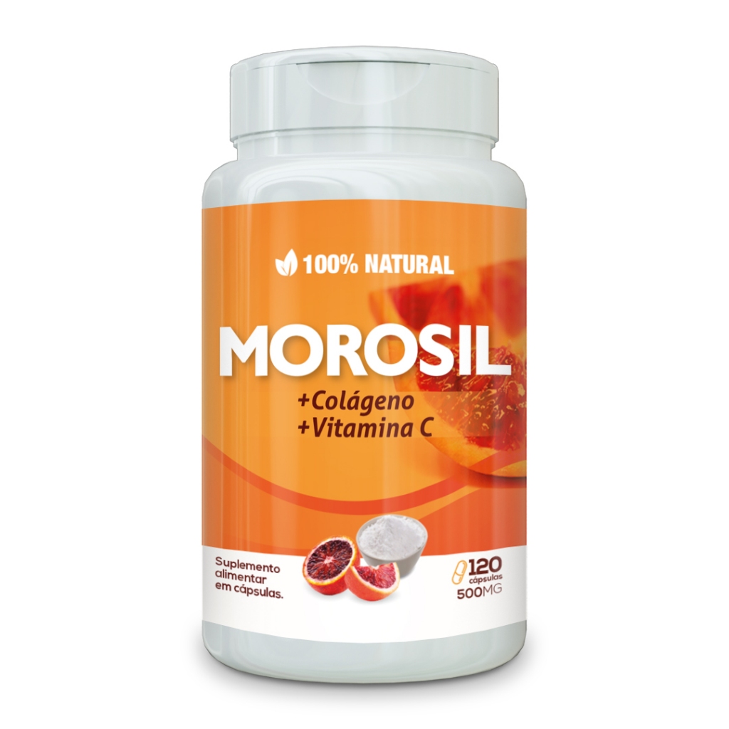 Morosil 120 Cápsulas 500mg Com Vitamina C | Shopee Brasil
