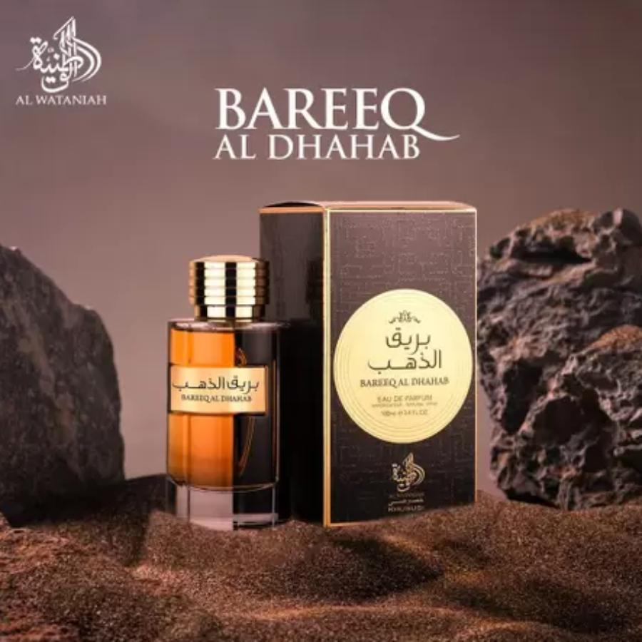 PERFUME MASCULINO ÁRABE - BAREEQ AL DHAHAB - EAU DE PARFUM - ORIGINAL ...