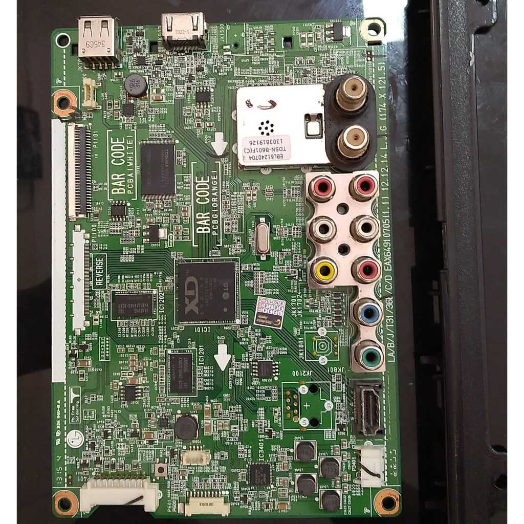 Placa Principal TV LG 32LN540B - EAX64910705(1.1) | Shopee Brasil