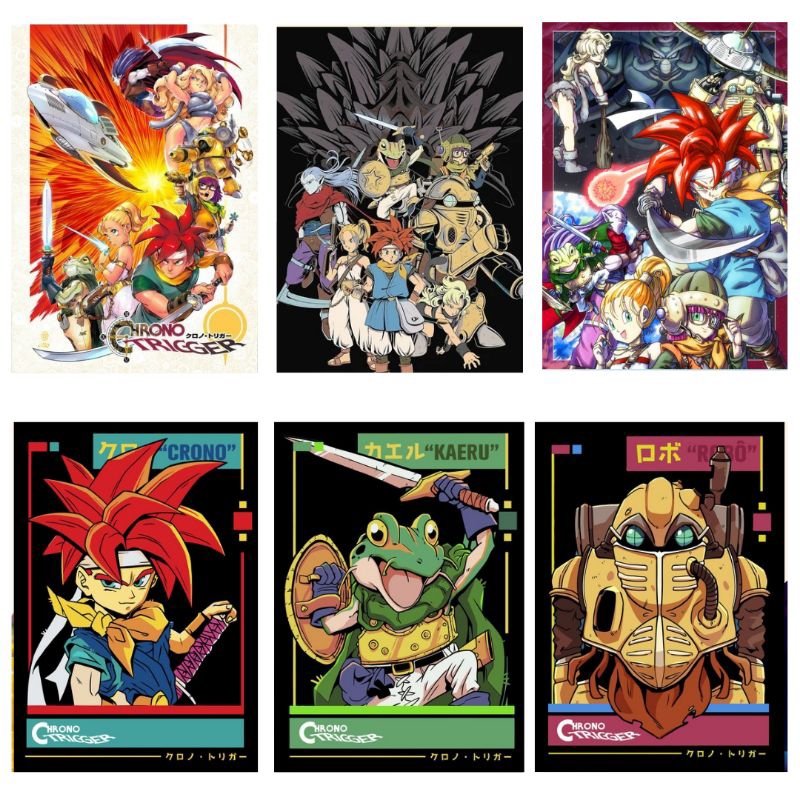 Chrono Trigger - Placa Decorativa em MDF 20x29cm | Shopee Brasil