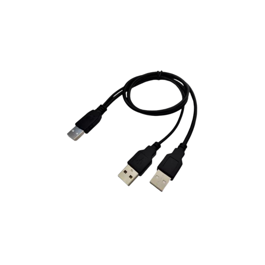 Cabo Y Usb 2.0hd Externo 1 Usb Macho + 2 Usb A Macho 70+20cm [ CODIGO 905 ] | Shopee Brasil