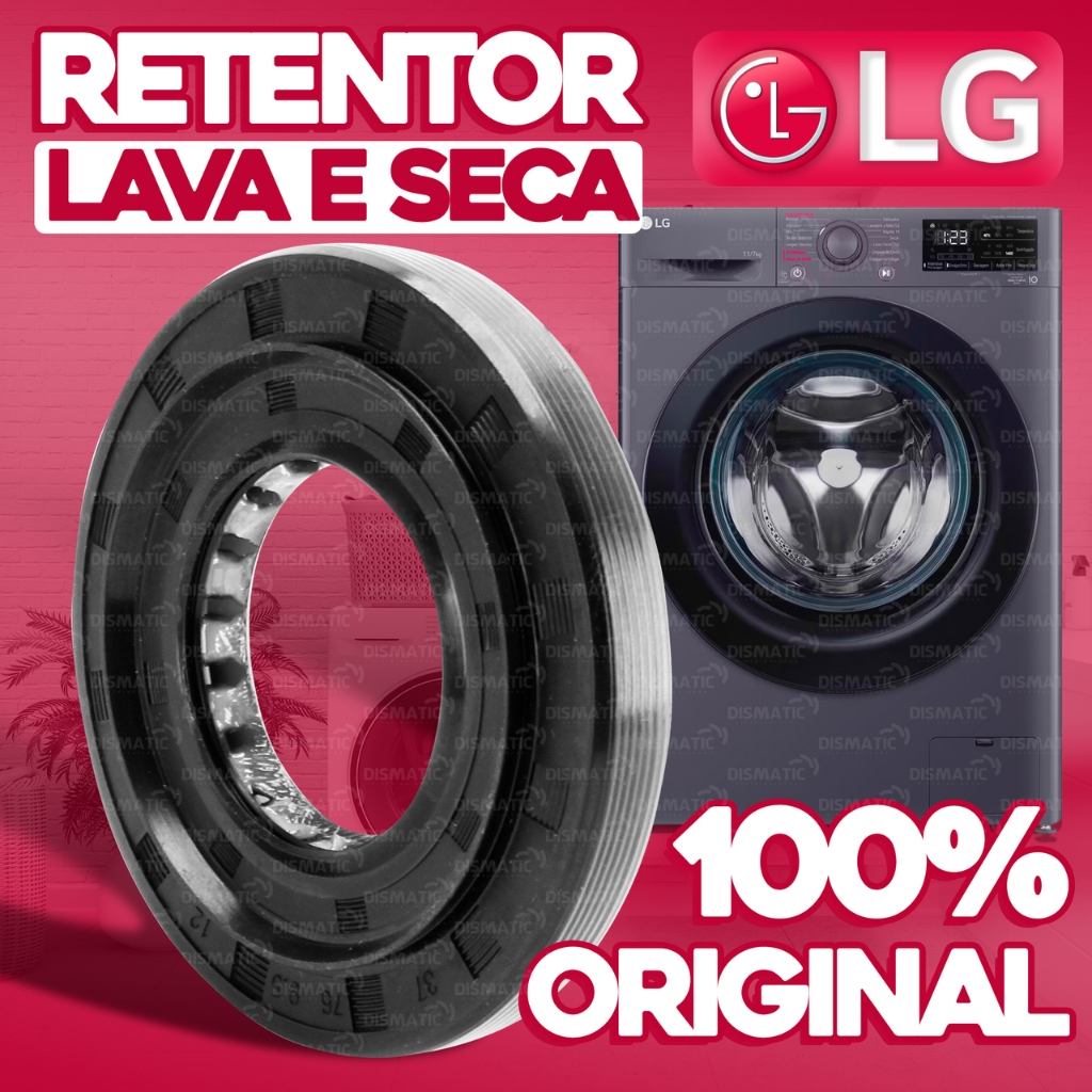 Retentor Maior LG Original Lavadoras e Secadoras 4036ER2004A para ...