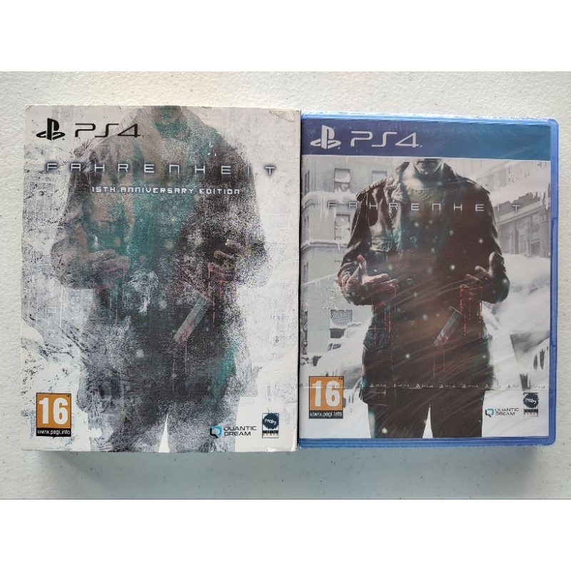 Fahrenheit 15th Anniversary Edition PS4 - Game Mídia Física - Jogo ...