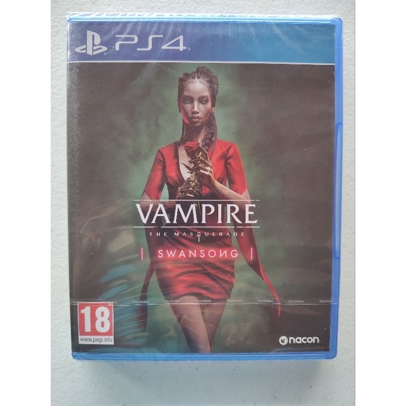 Vampire The Masquerade Swansong PS4 Lacrado - Game Mídia Física - Jogo ...