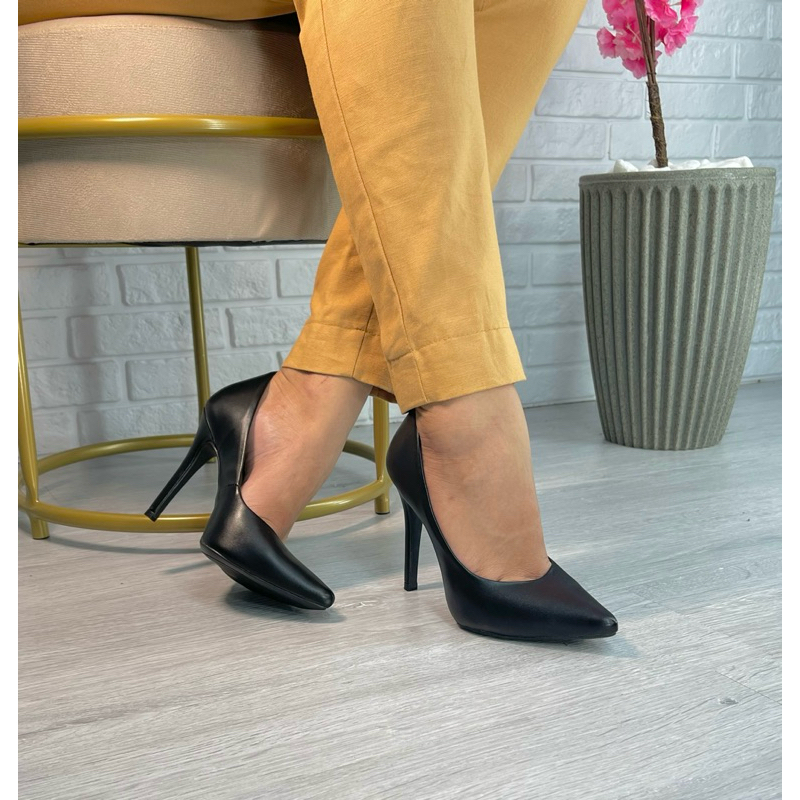 Scarpin/Scarpan salto 10cm | Shopee Brasil