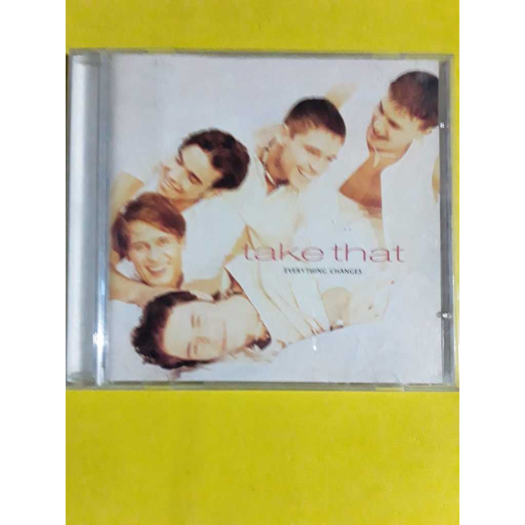 CD TAKE THAT - EVERYTHING CHANGES - POP 90S - IMPORTADO AMERICANO | Shopee Brasil