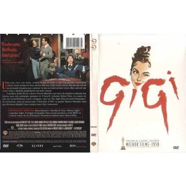 DVD Gigi 1958 Dublado/Dual Áudio HD1080p | Shopee Brasil