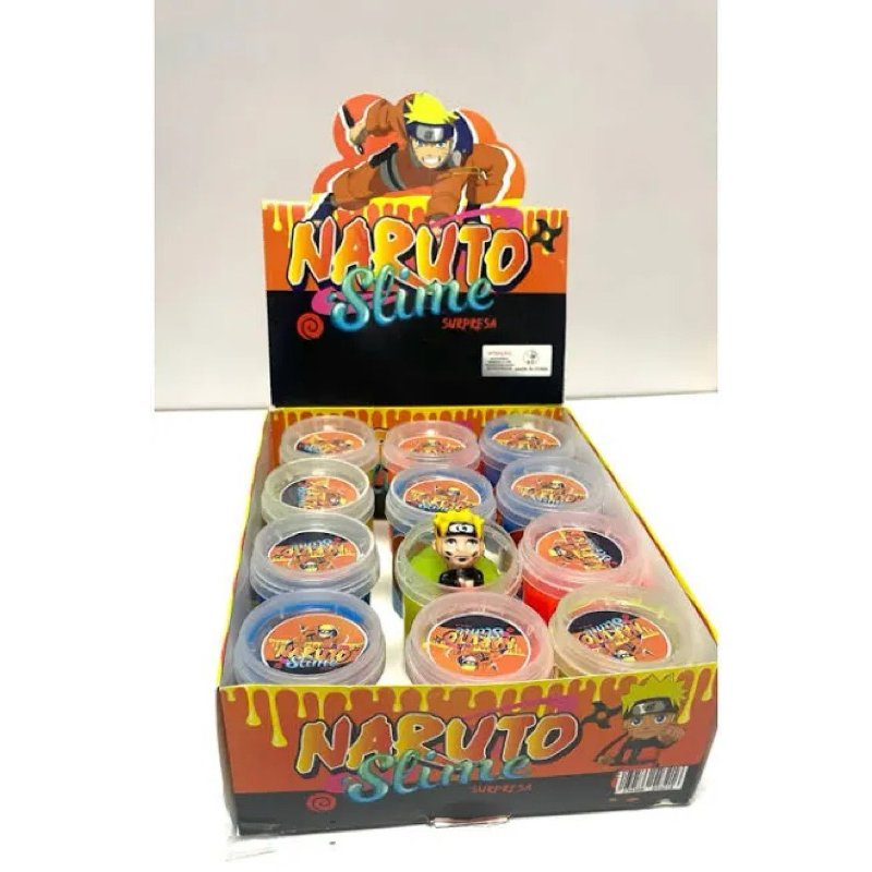 12 Slime Naruto com Surpresa | Shopee Brasil