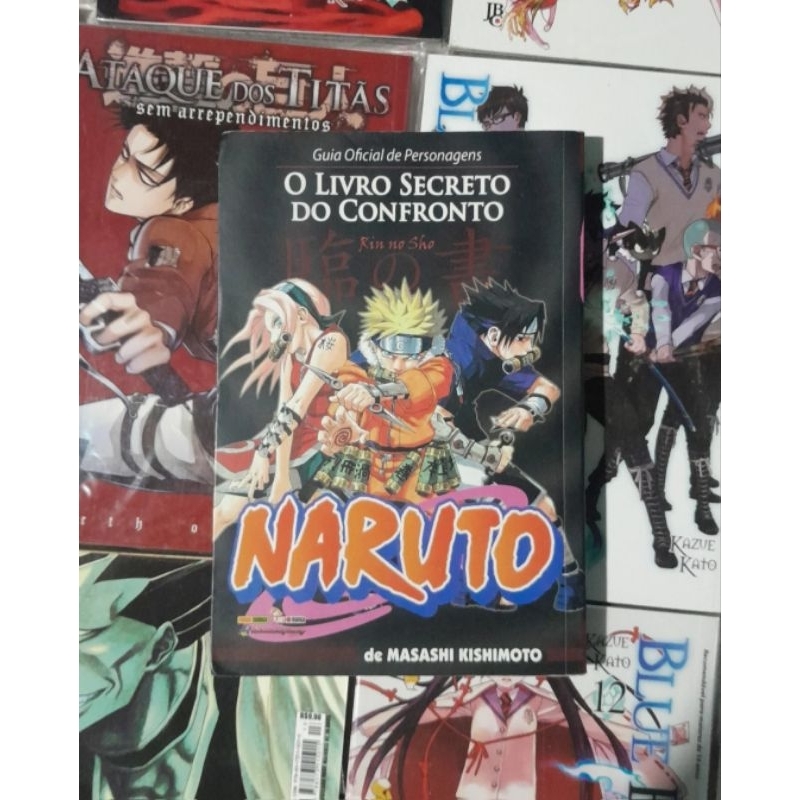 Guias Naruto - Livro do Confronto e do Guerreiro | Shopee Brasil