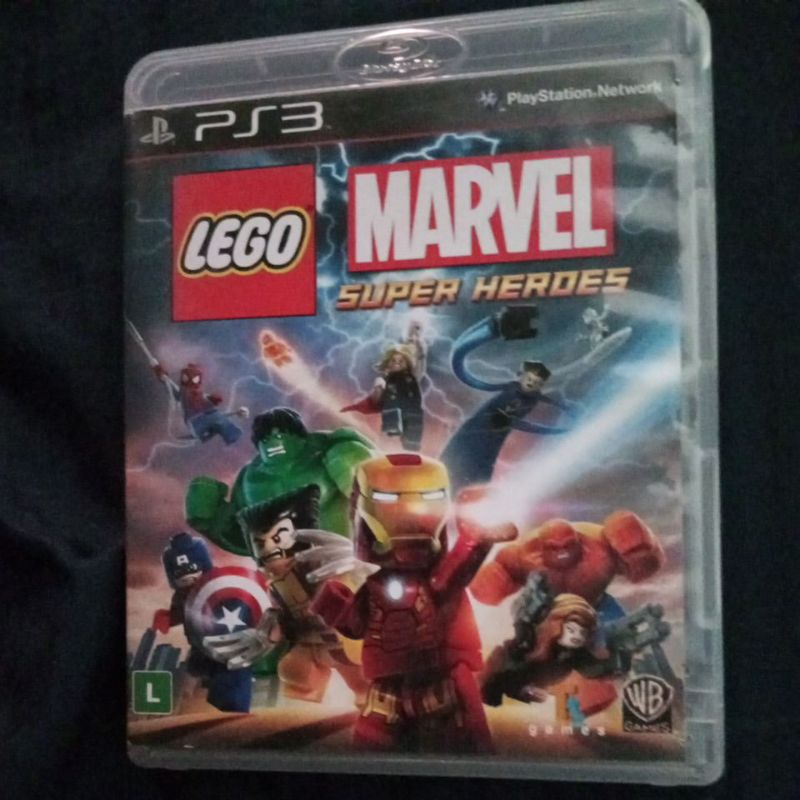 Lego Marvel Super Heroes ps3 mídia física Original | Shopee Brasil