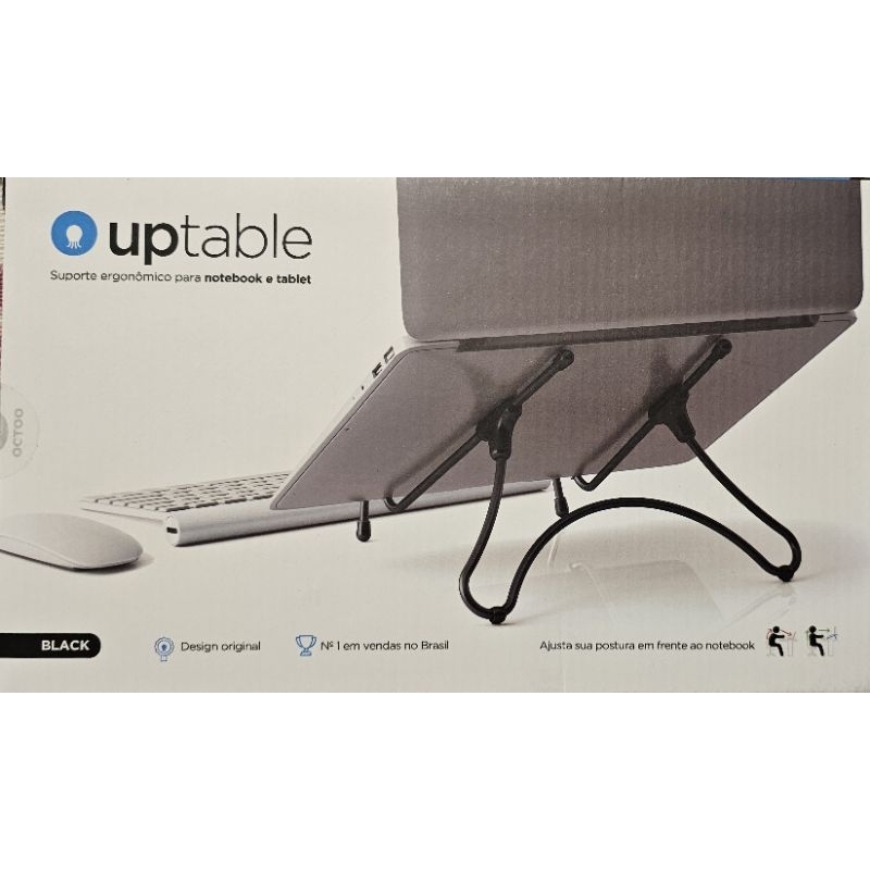 Suporte Ergonômico para Notebook e Tablet Octoo Uptable | Shopee Brasil
