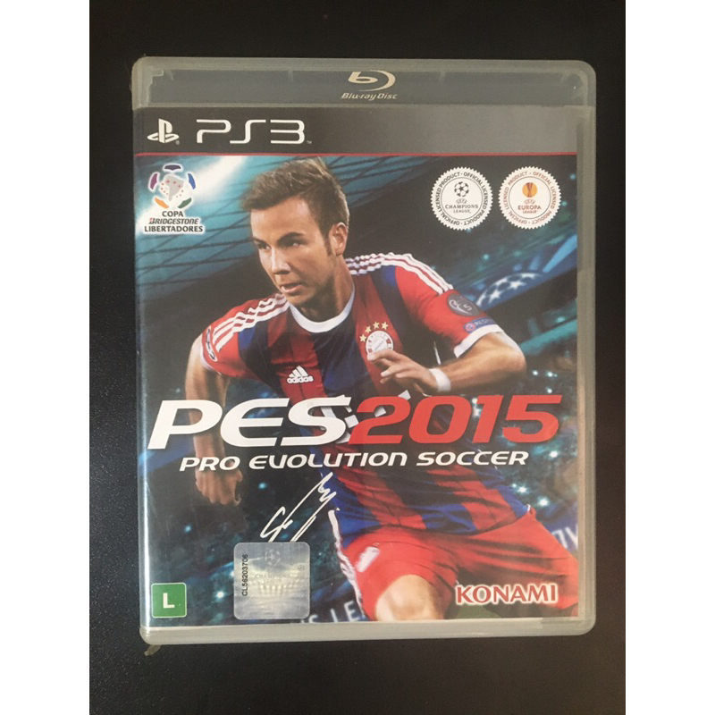 PES 2015 Pro Evolution Soccer PS3 Mídia física Original Usado | Shopee ...