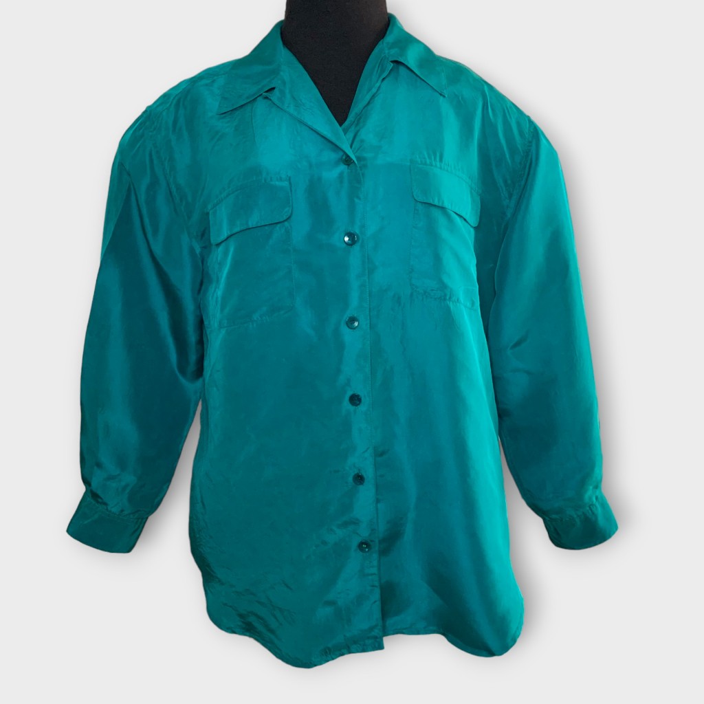 Camisa Social 100% seda Christie&Jill Tamanho G | Shopee Brasil