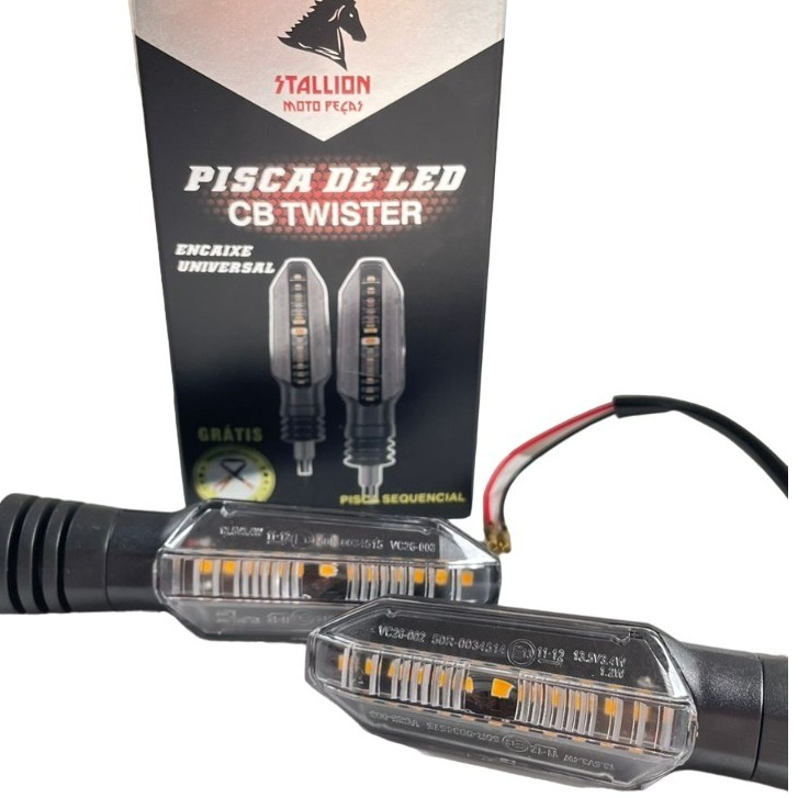 Pisca de LED CB TWISTER UNIVERSAL | Shopee Brasil