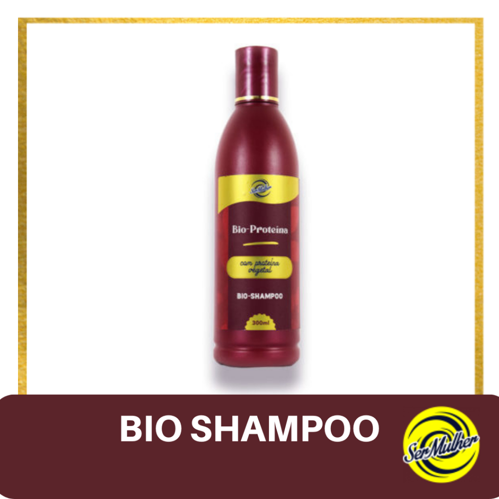 BIO SHAMPOO 300ml – Linha Bio Proteína Ser Mulher Shampoo Cabelo Bio ...