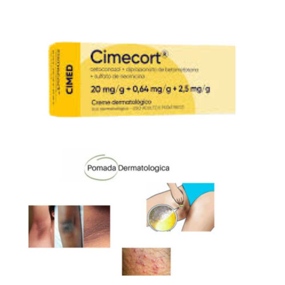Cimed Creme dermatológico 3 em 1 | Shopee Brasil