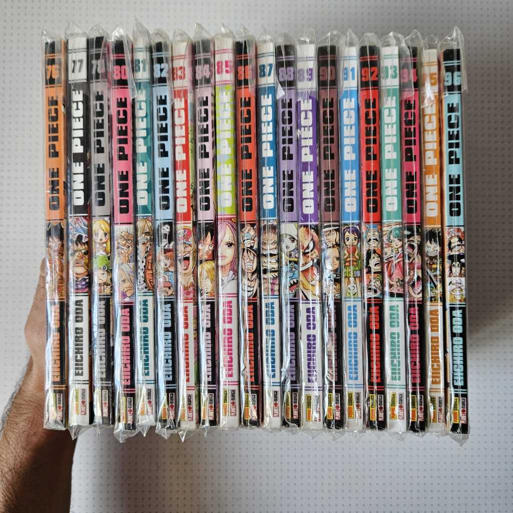 Mangá One Piece 76, 77, 78, 80, 81, 82, 83, 84, 85, 86, 87, 88, 89, 90 ...