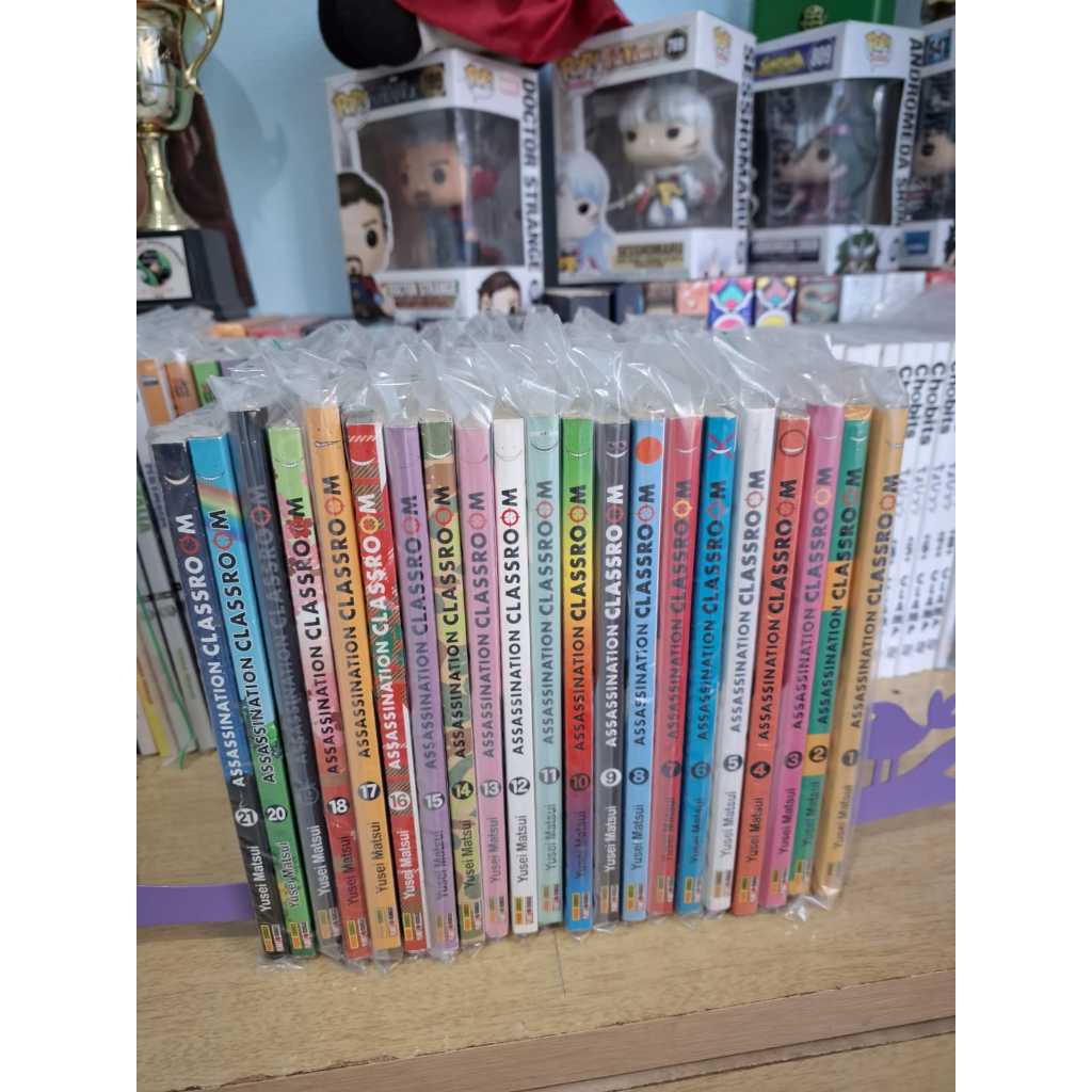 Assassination Classroom - Yuusei Matsui (usado, completo) | Shopee Brasil
