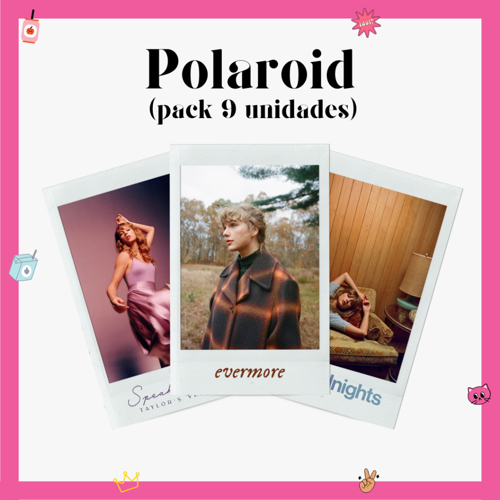 Polaroid Taylor Swift - PACK COM 9 UNIDADES (VÁRIOS PACKS DISPONIVEIS ...