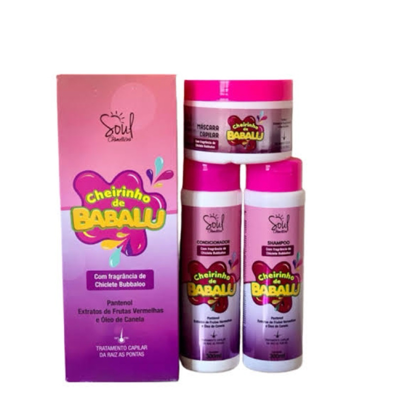 Kit Babalu Cheirinho de Chiclete Tutti Fruti - Melancia - Menta ...