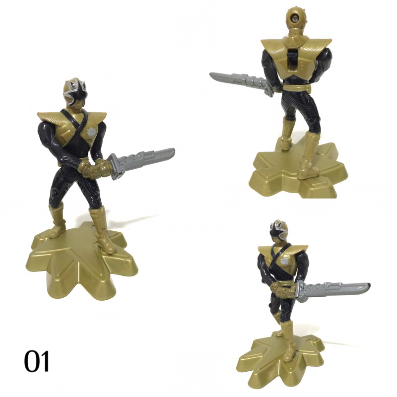 Miniaturas Bonecos Power Rangers Super Samurai - Mc Donald’s 2013 ...