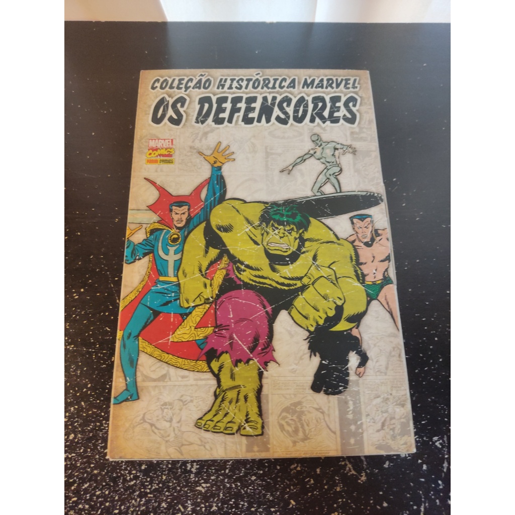 Os Defensores Vol. 1 a 4 Coleção Histórica Marvel Ed. Panini | Shopee ...
