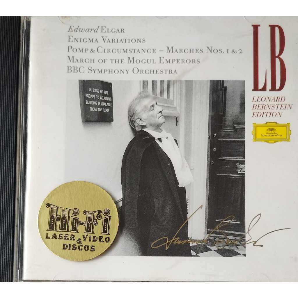 CD Elgar: Enigma-Variationen U.A - BBC Symphony Orchestra/Bernstein | Shopee Brasil