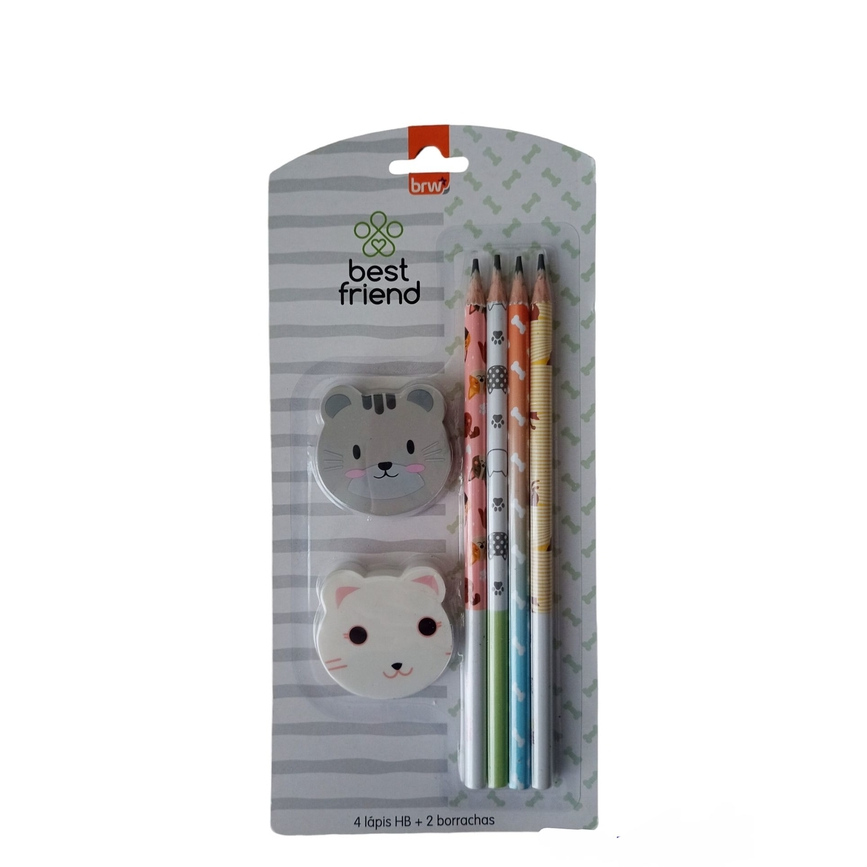 kit Escolar Best Friend BRW | Shopee Brasil