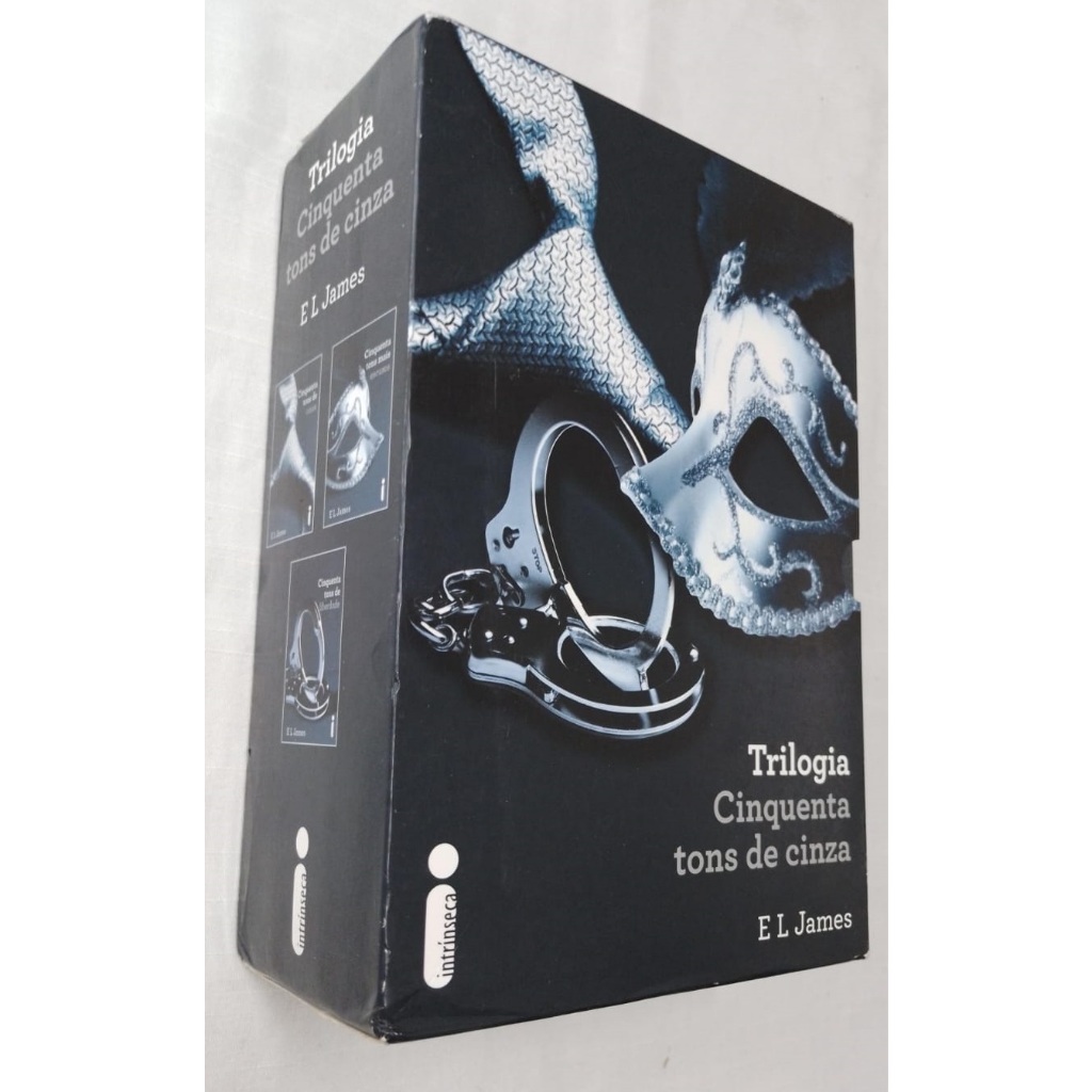 Livro Box Trilogia Cinquenta Tons De Cinza - 3 Livros ( 4492 ) | Shopee ...