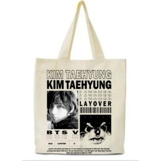 Bag Ecobag Ecológica Totebag Sacola Bolsa Kim Taehyung Layover | Shopee ...