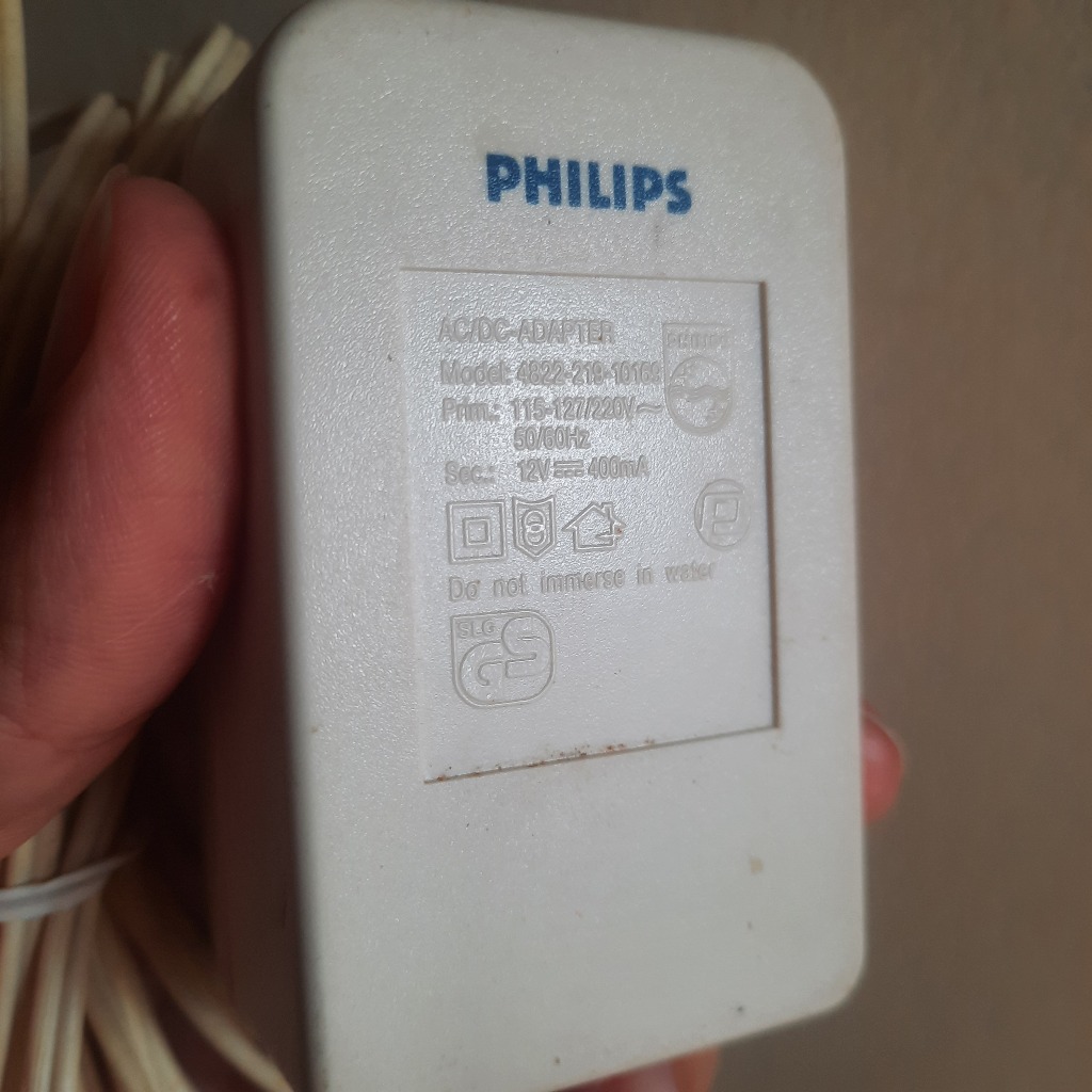 fonte original depilador philips saída 12v model 4822-219-10169 ...