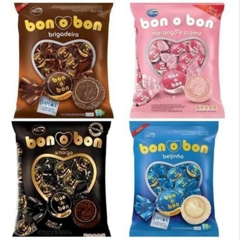 Pacote de Bombons Bonobon Sabores | Shopee Brasil